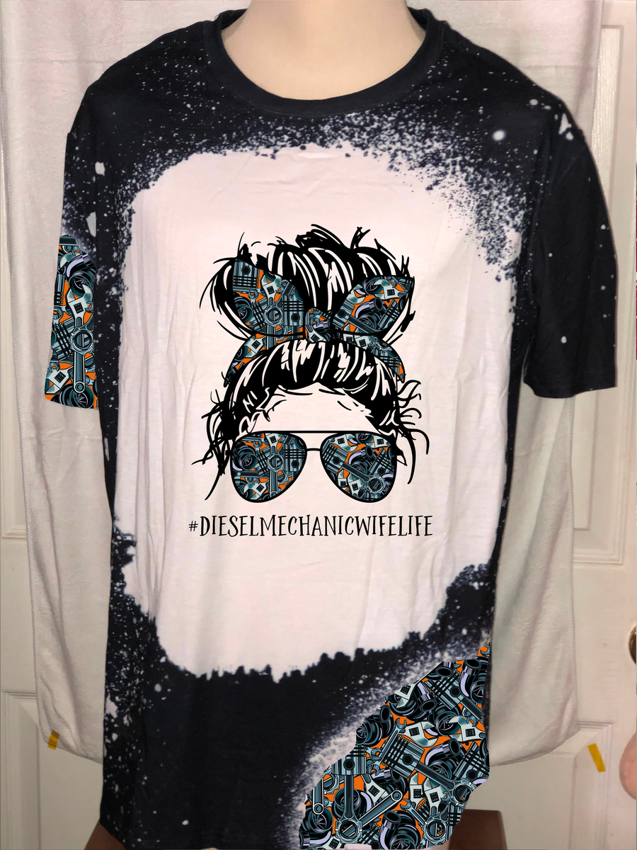 3 Bleach Spots - Faux BLACK Bleach Shirt- Kids – Tamara’s Tidbits (RTS ...