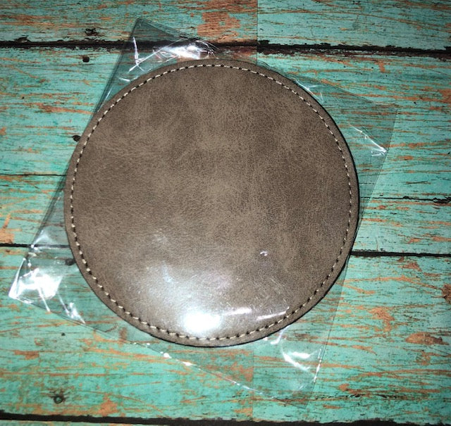PU Leather Coasters – Tamara’s Tidbits (RTS Sublimation Blanks) and dtf ...