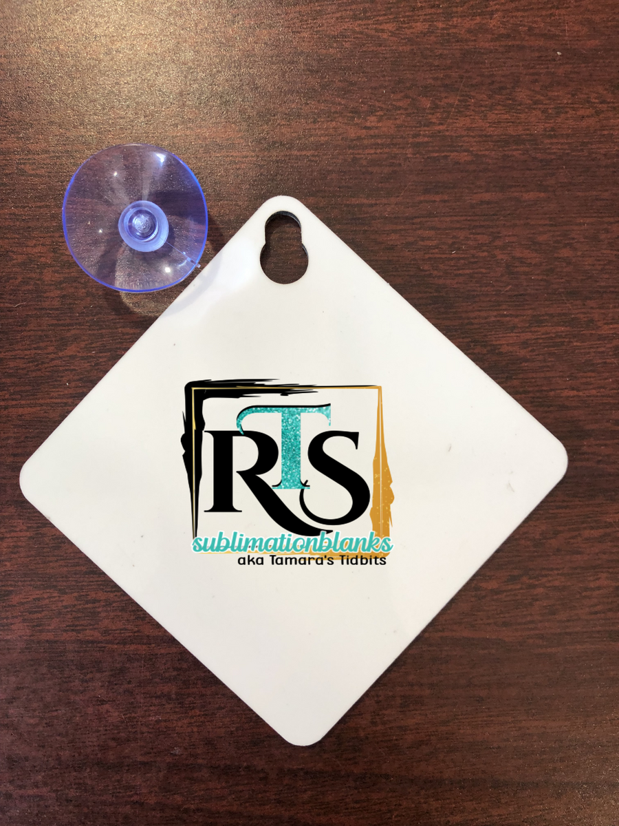 MDF Car Warning Sign Hangers – Tamara’s Tidbits (RTS Sublimation Blanks ...